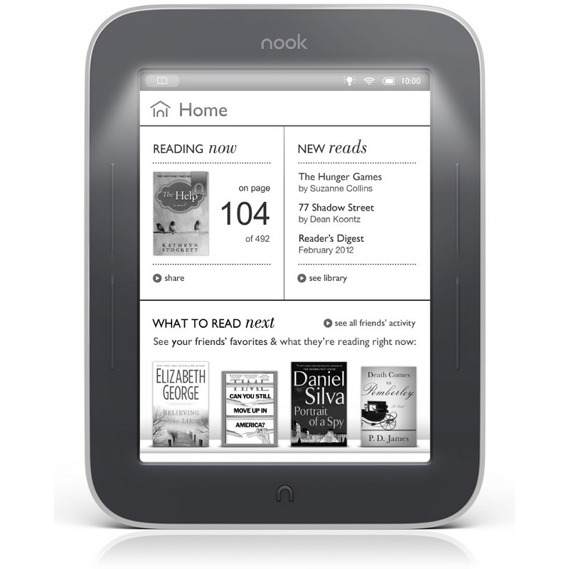 E-book Reader Nook Simple Touch GlowLight - PC Garage