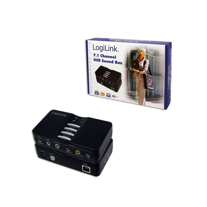 Placa de sunet Logilink Sound Box USB 7.1 UA0099 - PC Garage