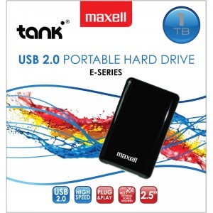 Hard disk extern Maxell E-Series 1TB 2.5 inch - PC Garage