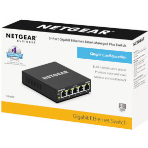 Switch NetGear Gigabit GS305E-100PES - PC Garage