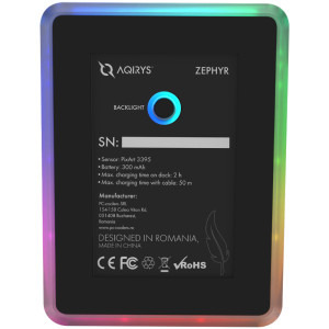 Mouse Gaming AQIRYS Zephyr Black - PC Garage