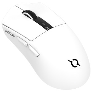 Mouse Gaming AQIRYS Zephyr White - PC Garage