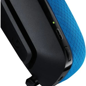 Casti Gaming Logitech G535 Lightspeed Black-Blue - PC Garage