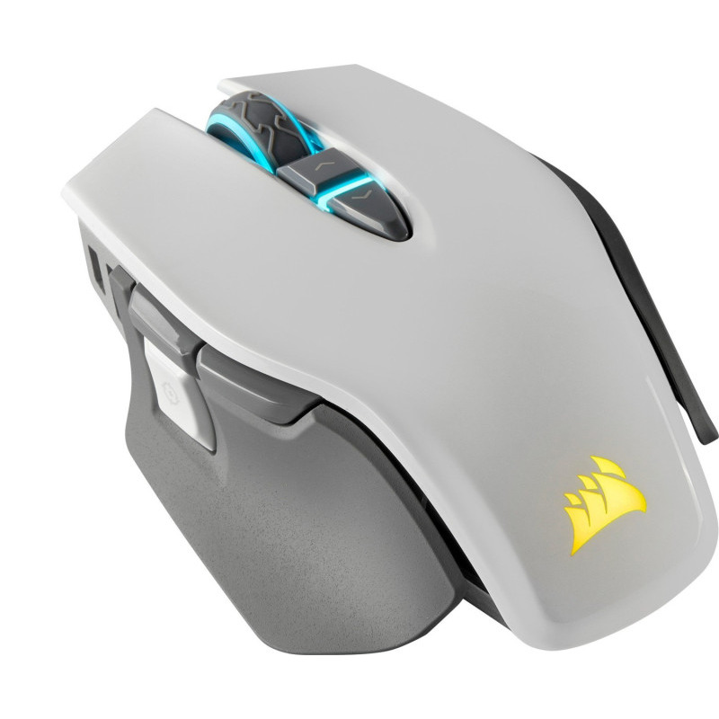 Mouse Gaming Corsair M65 RGB ULTRA WIRELESS White - PC Garage