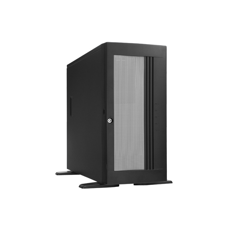 Accesoriu cabinet Chenbro Carcasa rack 19 inch 4.5U fara sursa, 3x 5.25 ...