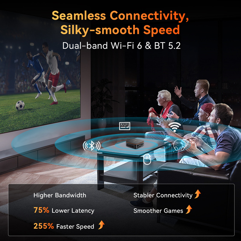 Mini PC Blackview MP20, Procesor Intel N150 3.6GHz Twin Lake, 8GB RAM ...