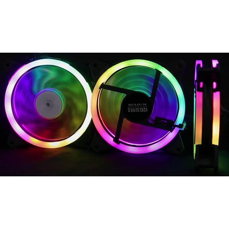 Ventilator Floston Halo RGB Three Fan Pack - PC Garage