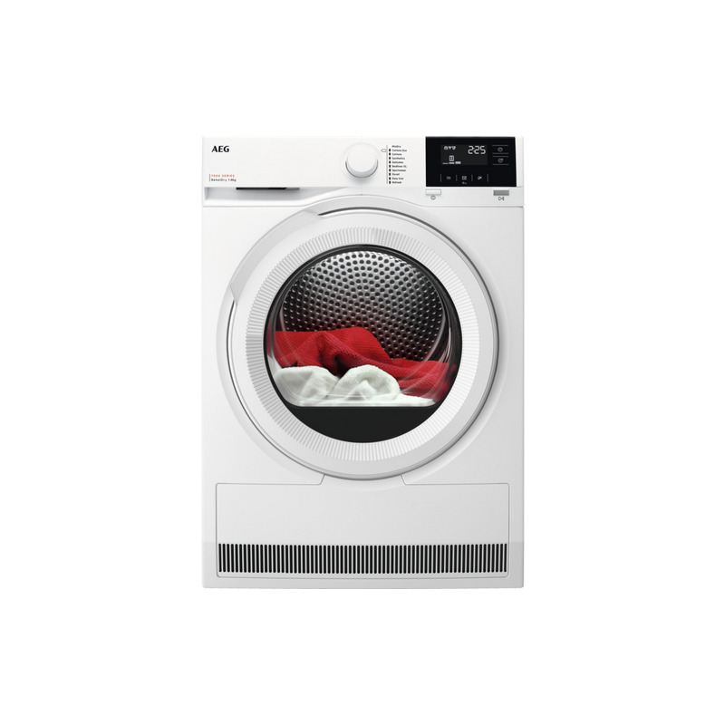 Uscator de rufe AEG TR718L2E, Pompa de caldura, 8 kg, Clasa A++, MixDry ...