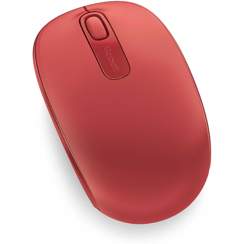 Mouse Microsoft 1850 V2 Wireless Red - PC Garage