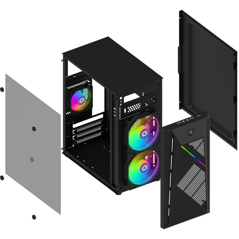 Carcasa AQIRYS Bellatrix Pro - PC Garage