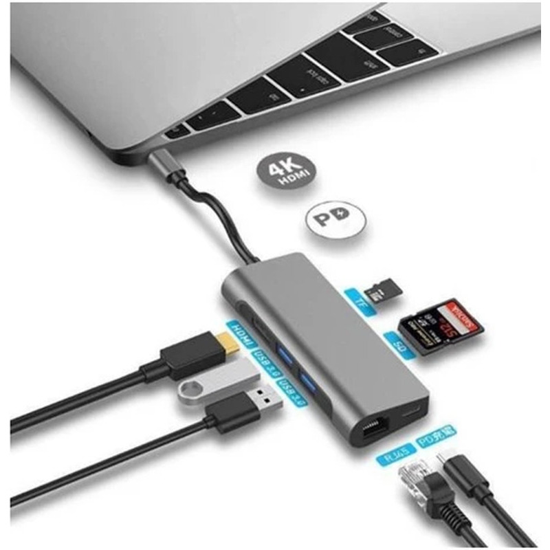 GIGABYTE Hub 7-in-1 USB-C - PC Garage