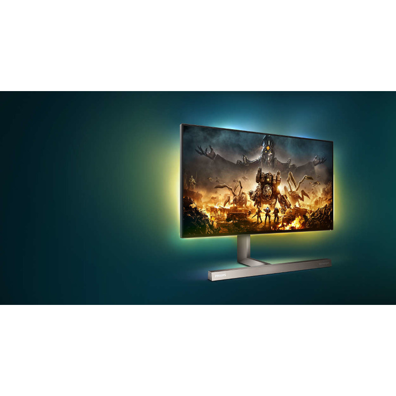 Monitor LED Philips Gaming 279M1RV 27 inch UHD IPS 1 ms 144 Hz USB-C ...