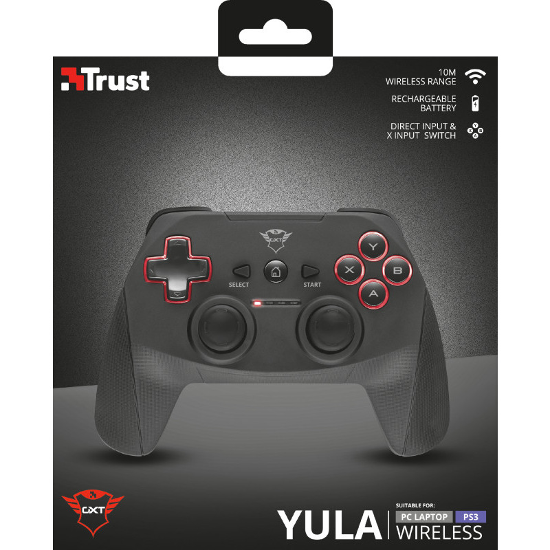 Controller Trust GXT 545 Yula Wireless pentru PC si PlayStation 3 - PC ...