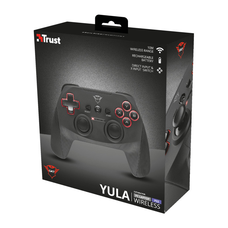Controller Trust GXT 545 Yula Wireless pentru PC si PlayStation 3 - PC ...