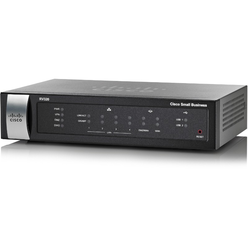 Router Cisco RV320 Dual Gigabit WAN VPN - PC Garage