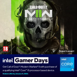 Bonus Intel® Call of Duty® i5 Bundle 22Q3 Laptop - PC Garage