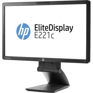 Monitor LED HP EliteDisplay E221c 21.5 inch 7ms GTG black - PC Garage