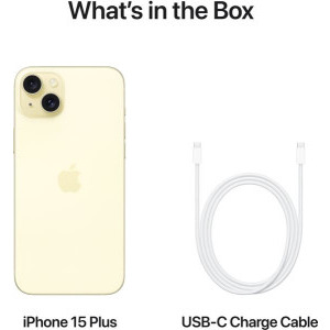 Smartphone Apple iPhone 15 Plus, 512GB, 5G, Yellow - PC Garage