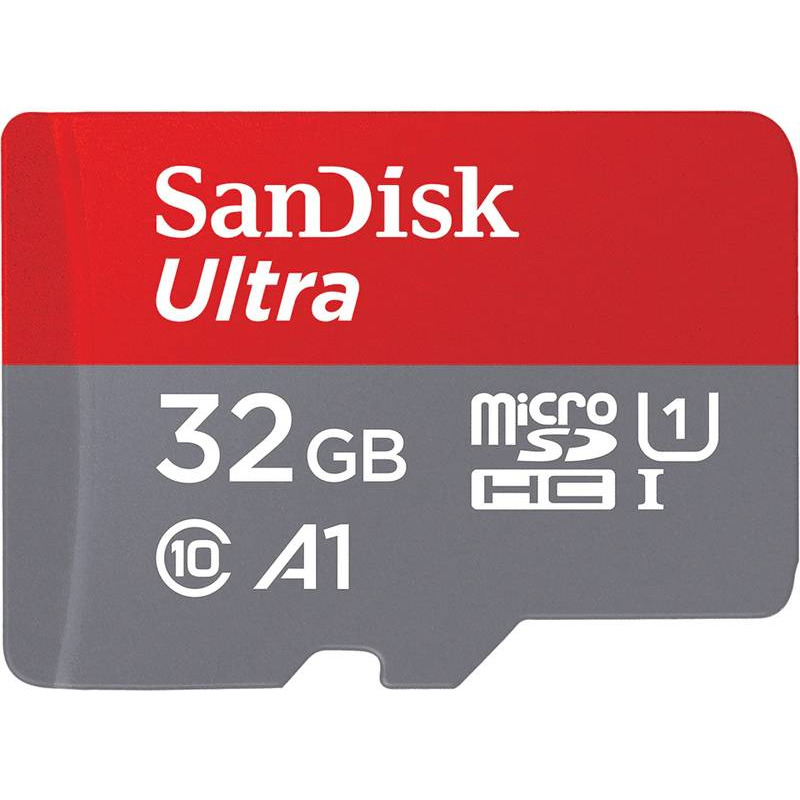 Card memorie SanDisk Micro SDHC Ultra, 32GB, UHS-I, Class 10 + Adaptor ...