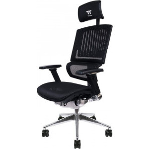Scaun gaming Thermaltake CyberChair E500 Black - PC Garage