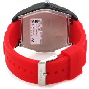 SmartWatch Martian Notifier, curea silicon Red - PC Garage