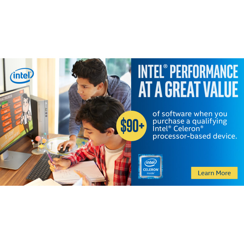 Bonus Intel® Celeron® Software Starter Pack - PC Garage