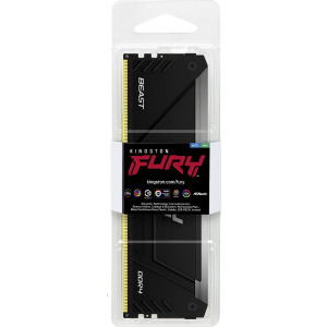 Memorie Kingston FURY Beast RGB 16GB DDR4 3200MHz CL16 - PC Garage