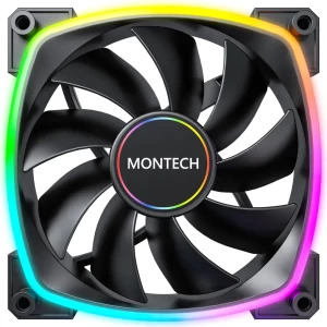 Ventilator Montech RX140 PWM ARGB 140mm Black - PC Garage