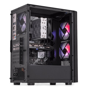 PC Gaming ZMEU Legendar powered by ASUS, AMD Ryzen 5 5600 3.5GHz, 16GB DDR4, 1TB SSD, RTX 3050 ...