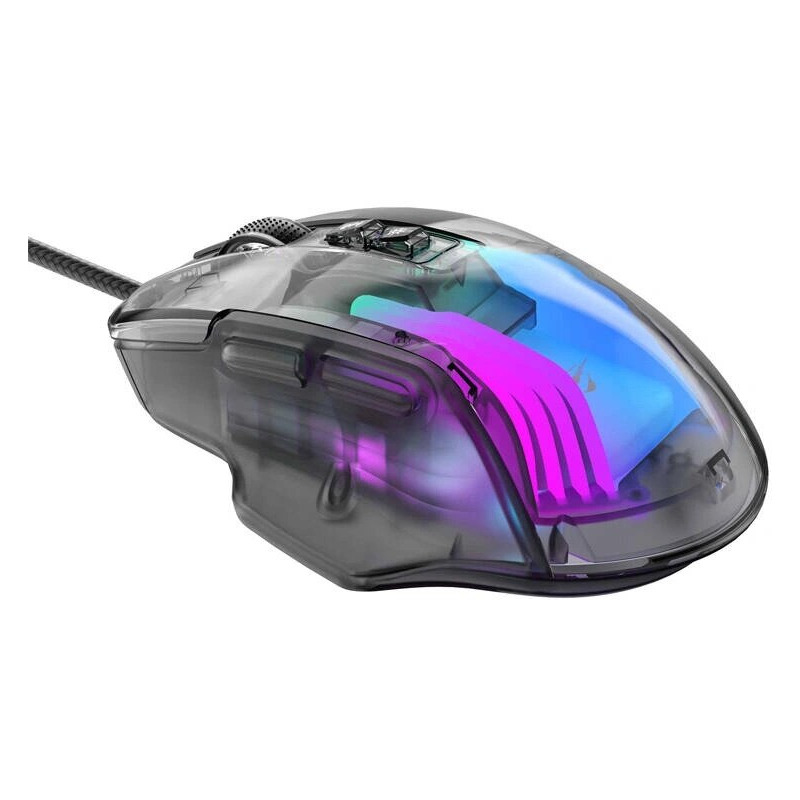 Mouse Gaming Havit MS1011SE RGB Transparent - PC Garage